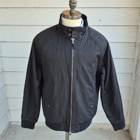Bonobos | Jackets & Coats | Bonobos Black Harrington Cotton Blend Plaid ...